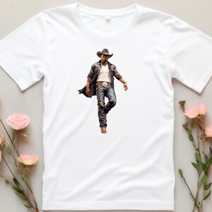 31 Black Cowboy Men Clipart, Western Clipart, Men of Color, PNG ...