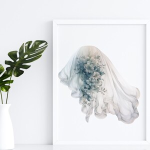 29 Bridal Veil Watercolor Clipart, Wedding Clipart, PNG Individual ...