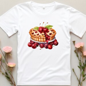 Watercolor Fruit Pies Clipart, PNG Individual Images on Transparent ...