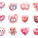Bundle Valentine's Day, Clip Art Graphics in PNG for Commercial Use ...