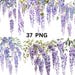 Watercolor Floral Kitchen Clipart, PNG Digital Files on a Transparent ...