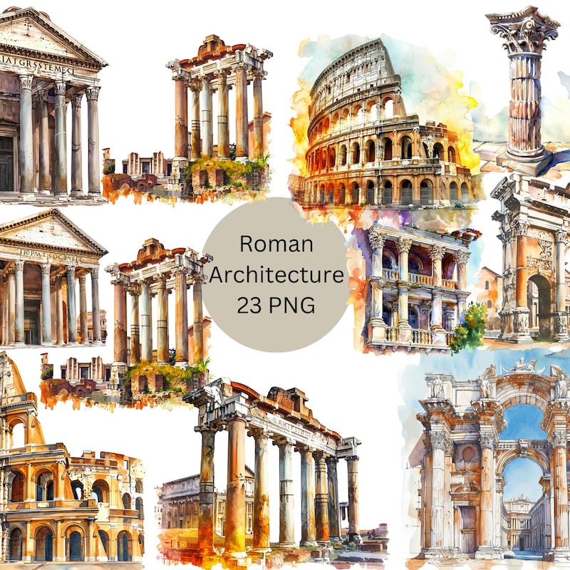 Roman Architecture - Etsy