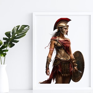32 Spartan Women Clipart, Sparta Clipart, PNG Individual Images on ...