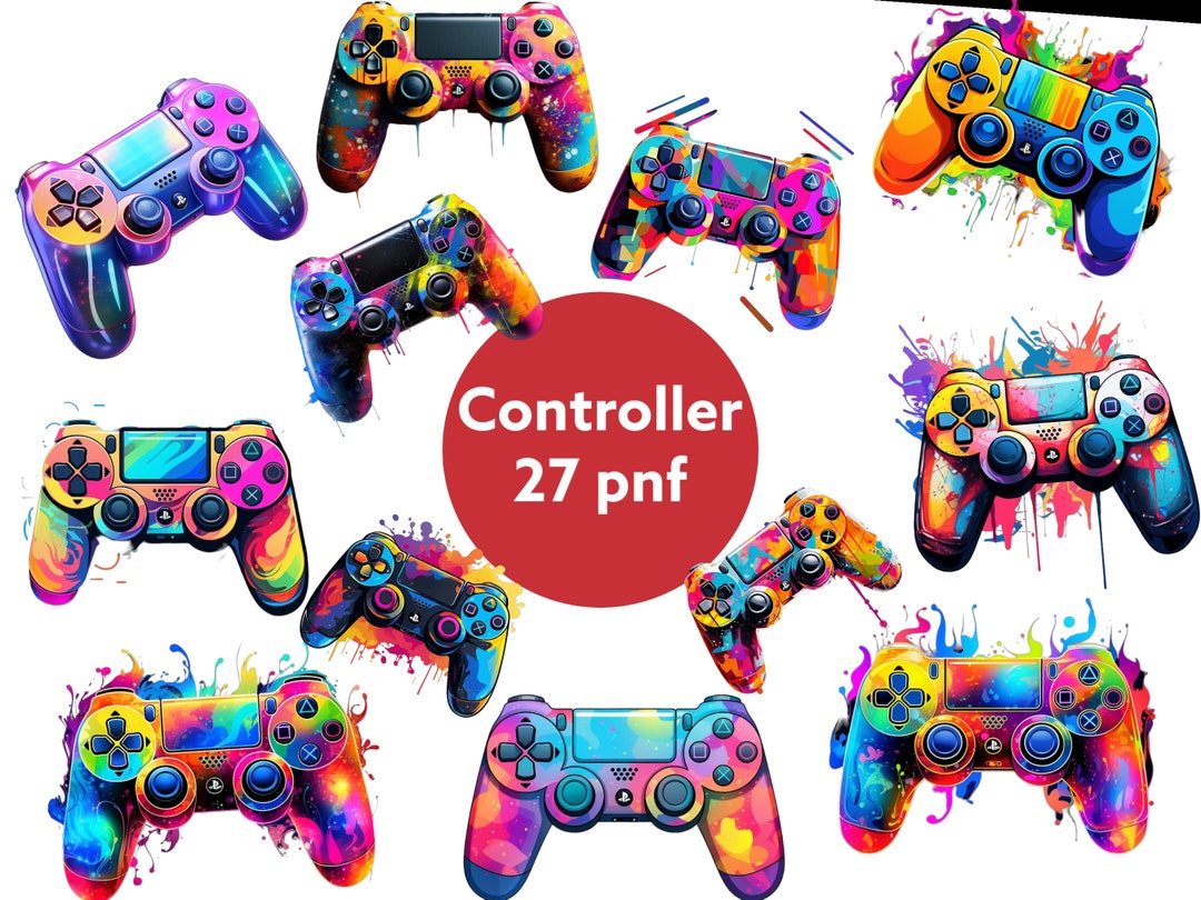 Controller Clip Art, Graphics in PNG for Commercial Use Instant ...