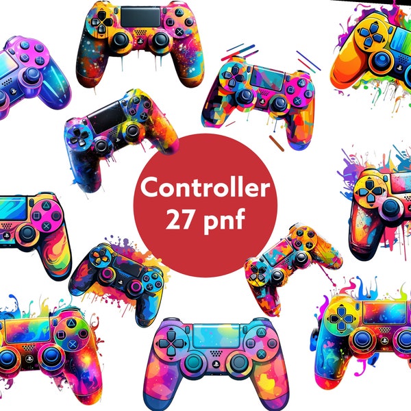 Controller Clip Art - Etsy