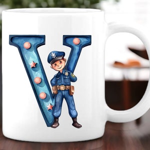 Policeman Alphabet, Letters Png, Alphabet Png, Instant Download for ...