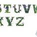 Iris Alphabet, Letters Png, Alphabet Png, Instant Download for ...