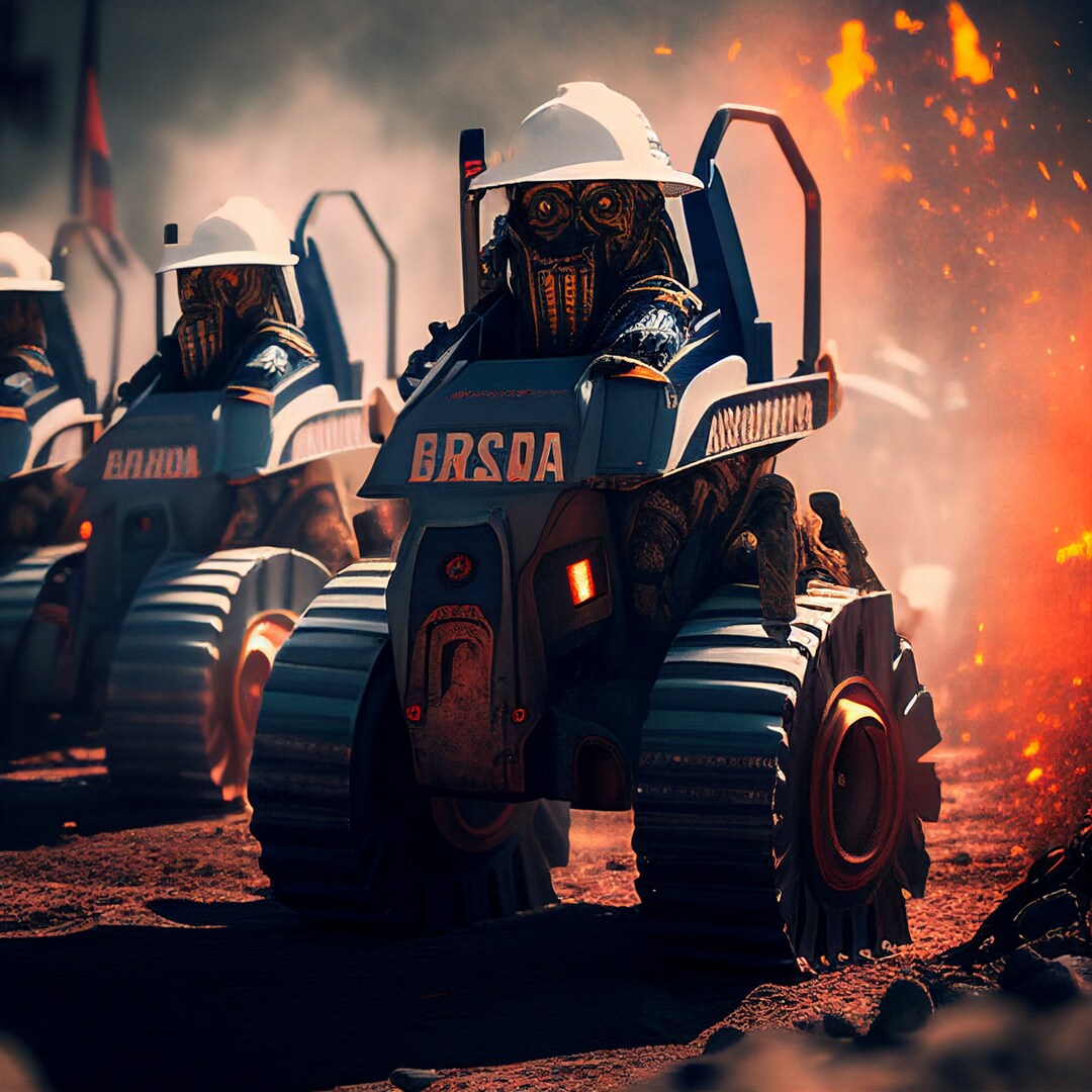 Skiddeeorc17 Orcs in Skidsteers Hilarious Orc Skid Steer Series ...