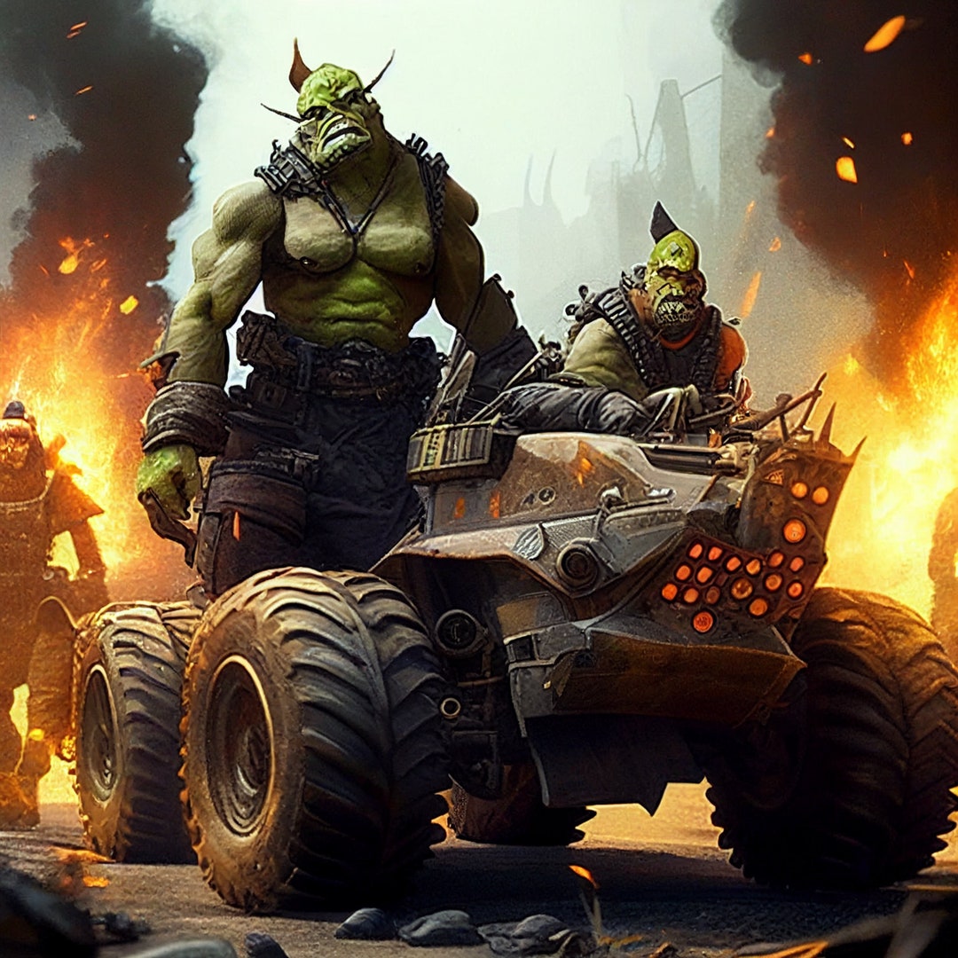 Skiddeeorc19 Orcs in Skidsteers Hilarious Orc Skid Steer Series ...