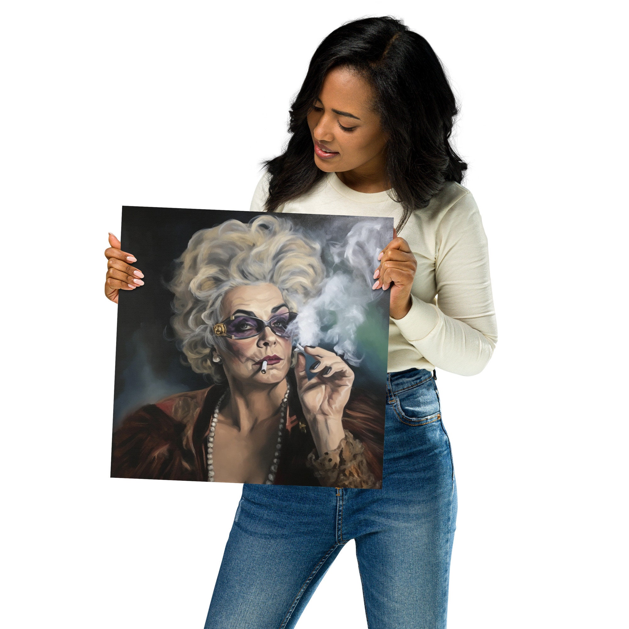 Drag Queen Wall Art Drag Queen Poster Drag Art Drag Portrait Glamorous ...