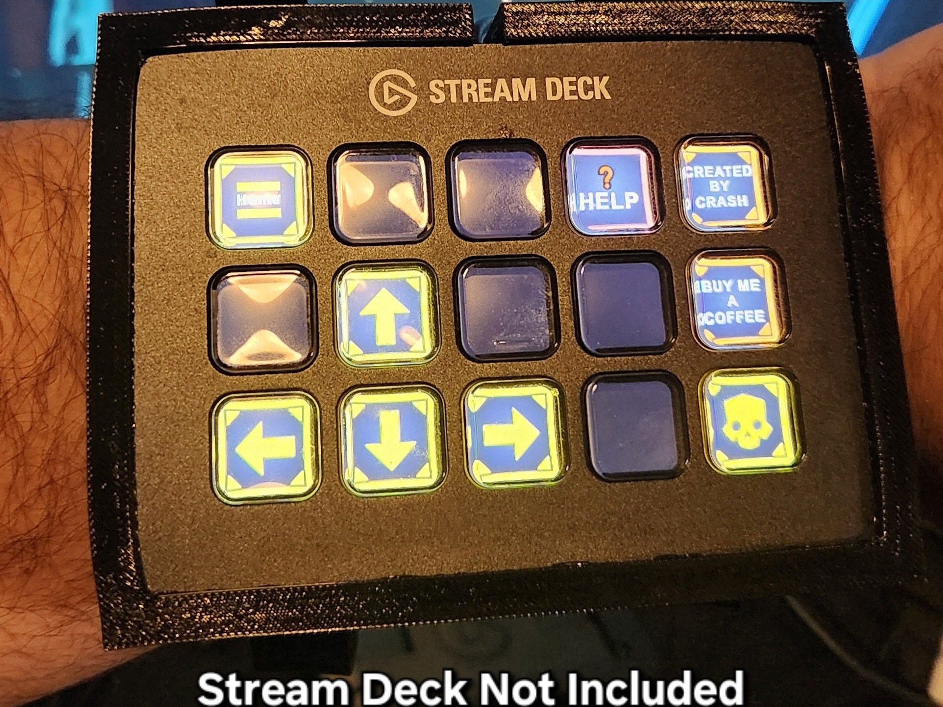 Helldivers 2 Elgato Stream Deck Stratagem Arm Brace Mount - Etsy