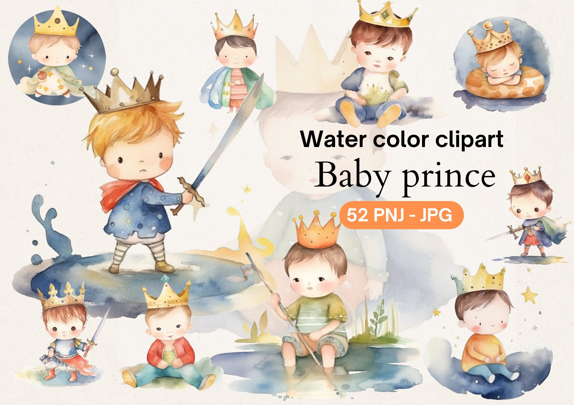 Baby Prince Clipart