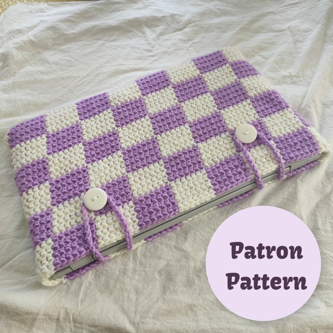Crochet Laptop Bag Pattern/crochet Laptop Bag - Etsy