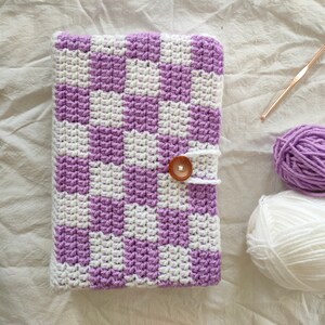 Crochet Book Cover Pattern - Etsy