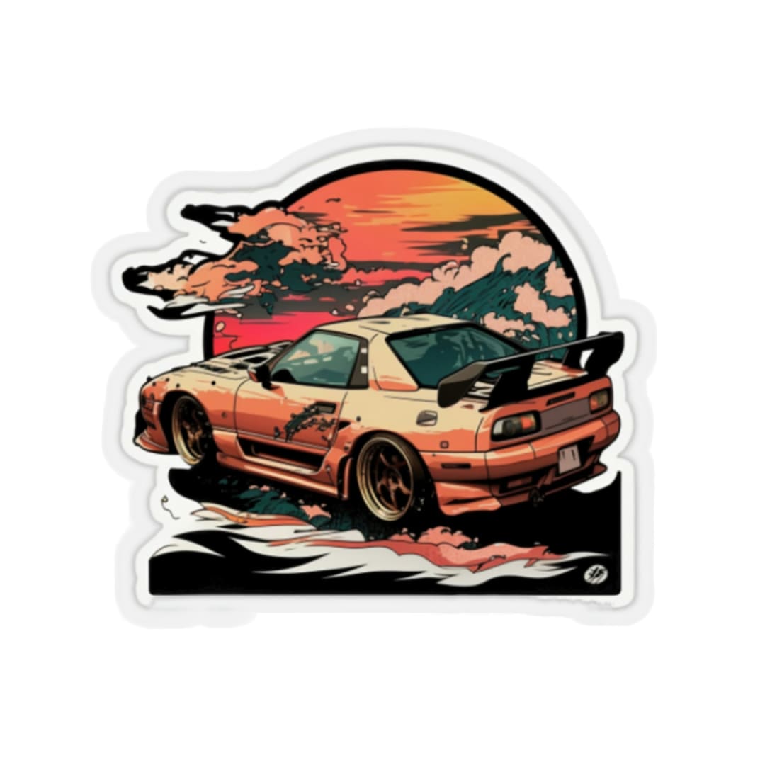 Mazda RX7 Sticker - Etsy