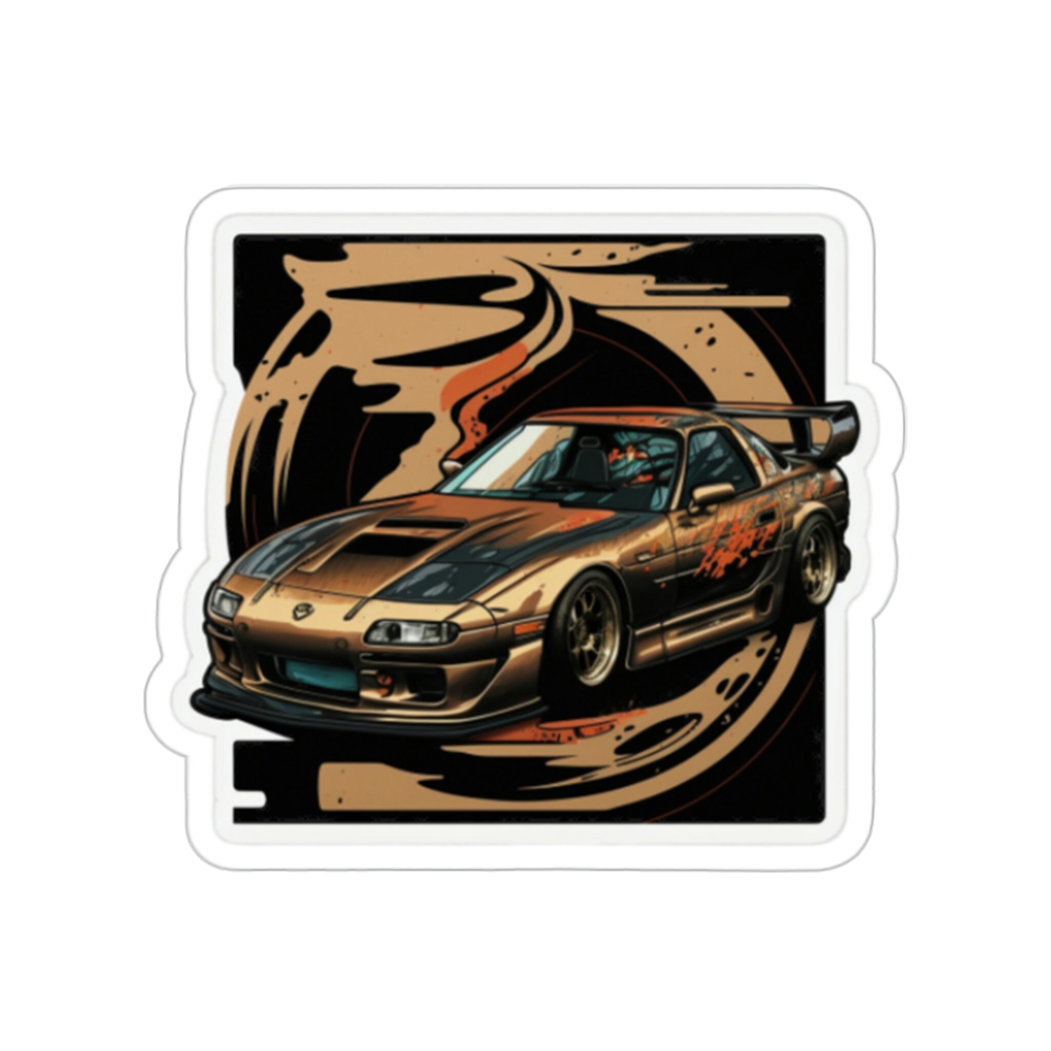 Mazda RX7 Sticker - Etsy