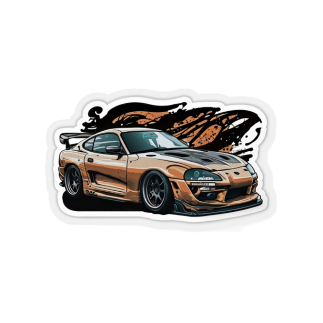 Toyota Supra Sticker - Etsy