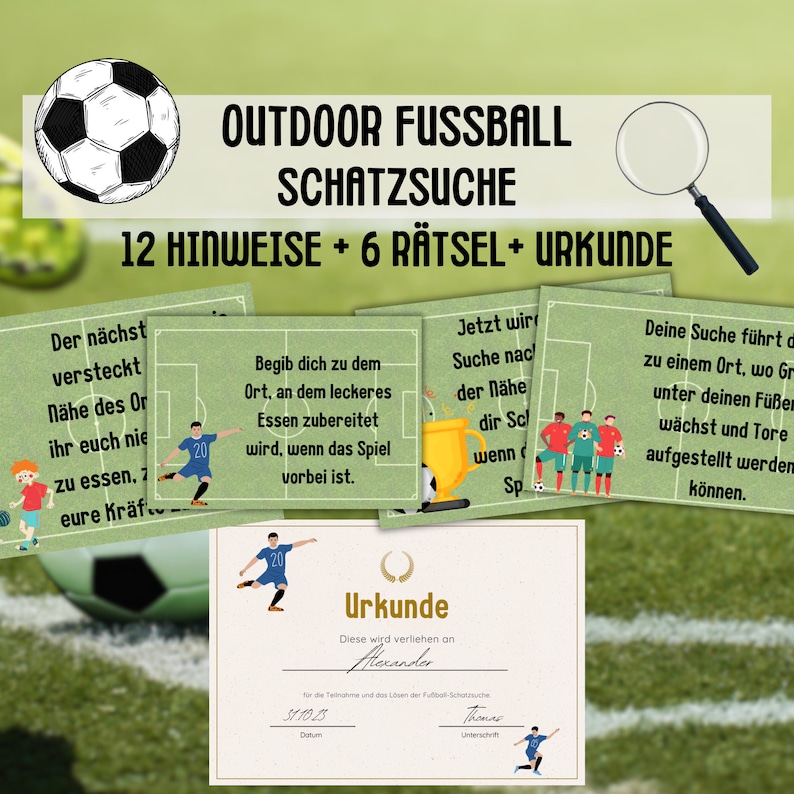 Soccer Scavenger Hunt for Kids to Print Out Soccer Treasure - Etsy UK