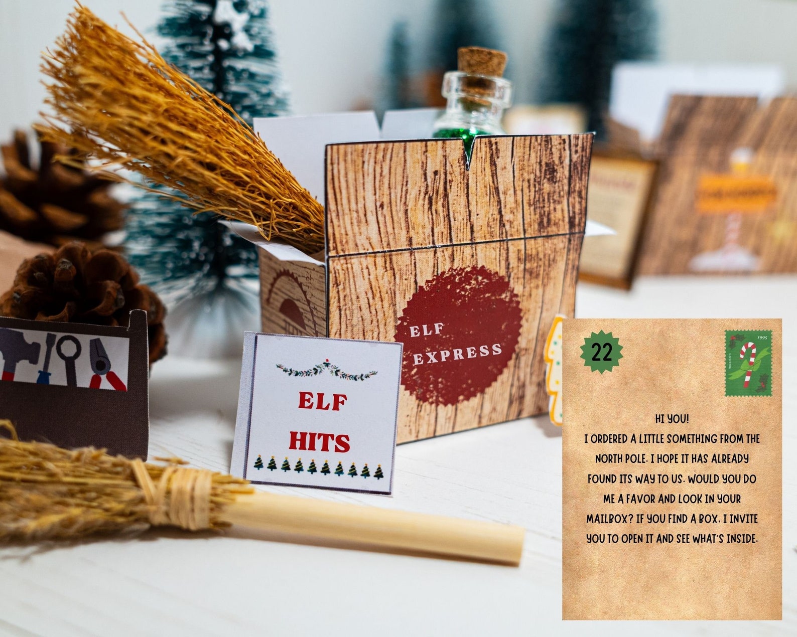 Christmas Elf Activity Kit Printable 25 Days of Elf Activities Elf ...