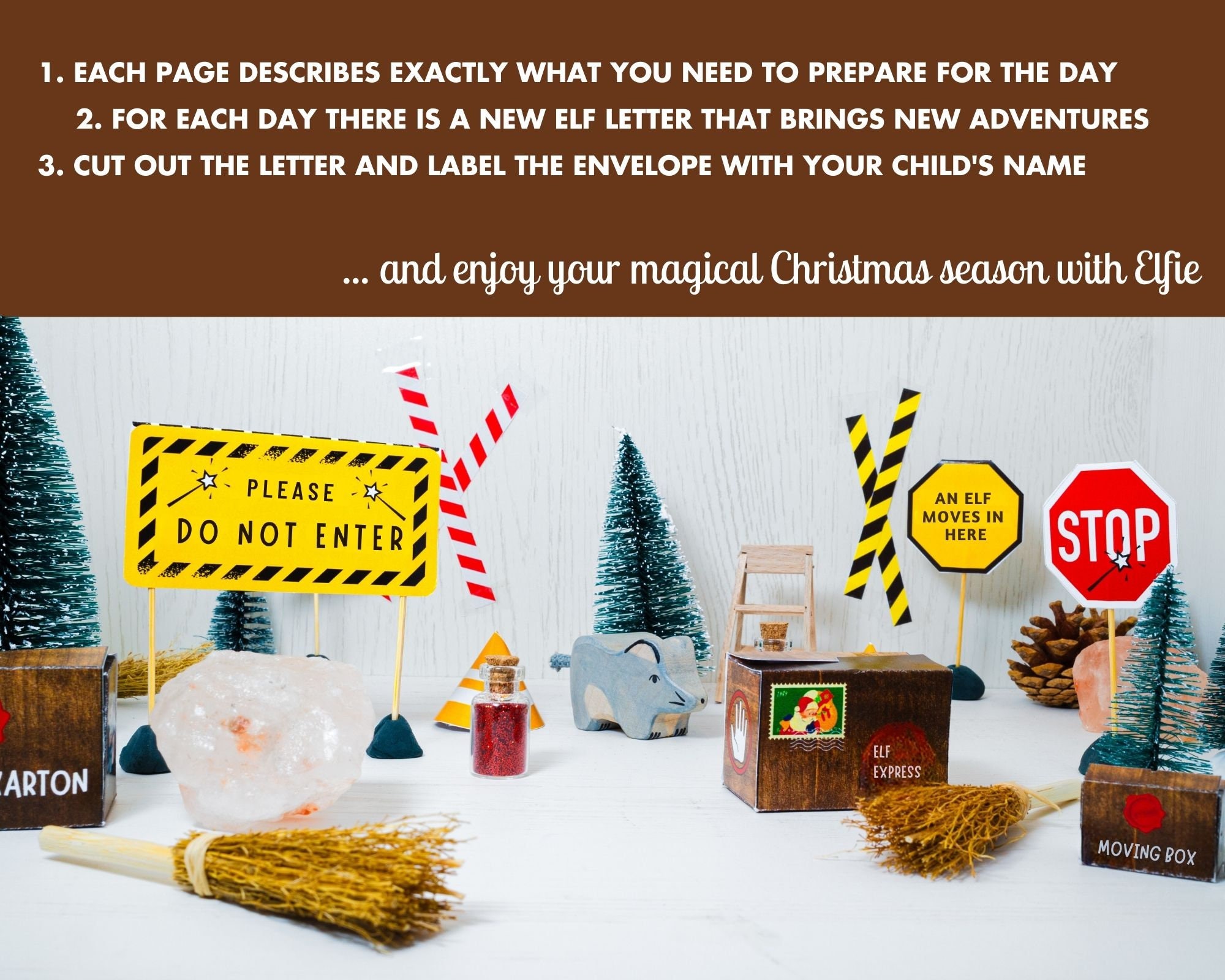 Christmas Elf Activity Kit Printable 25 Days of Elf Activities Elf ...