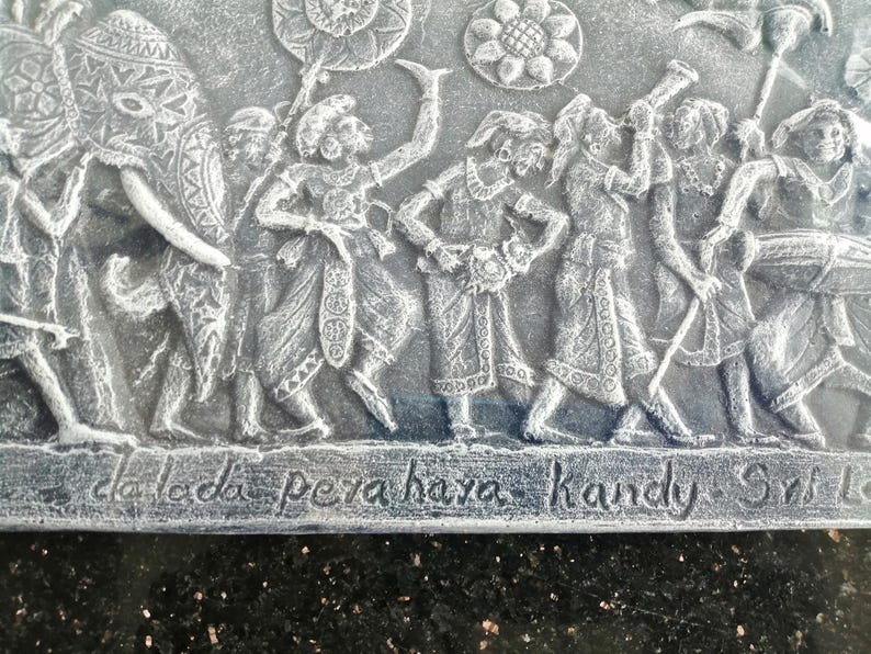Sri Lanka Kandy Esala Perahera Wall Display Handmade - Etsy