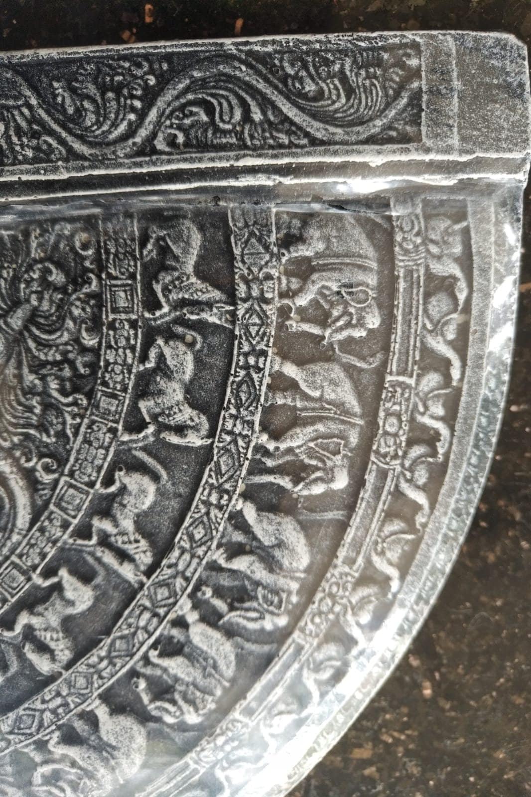 Sri Lankan Ancient Moonstone Sandakada Pahana Handmade - Etsy