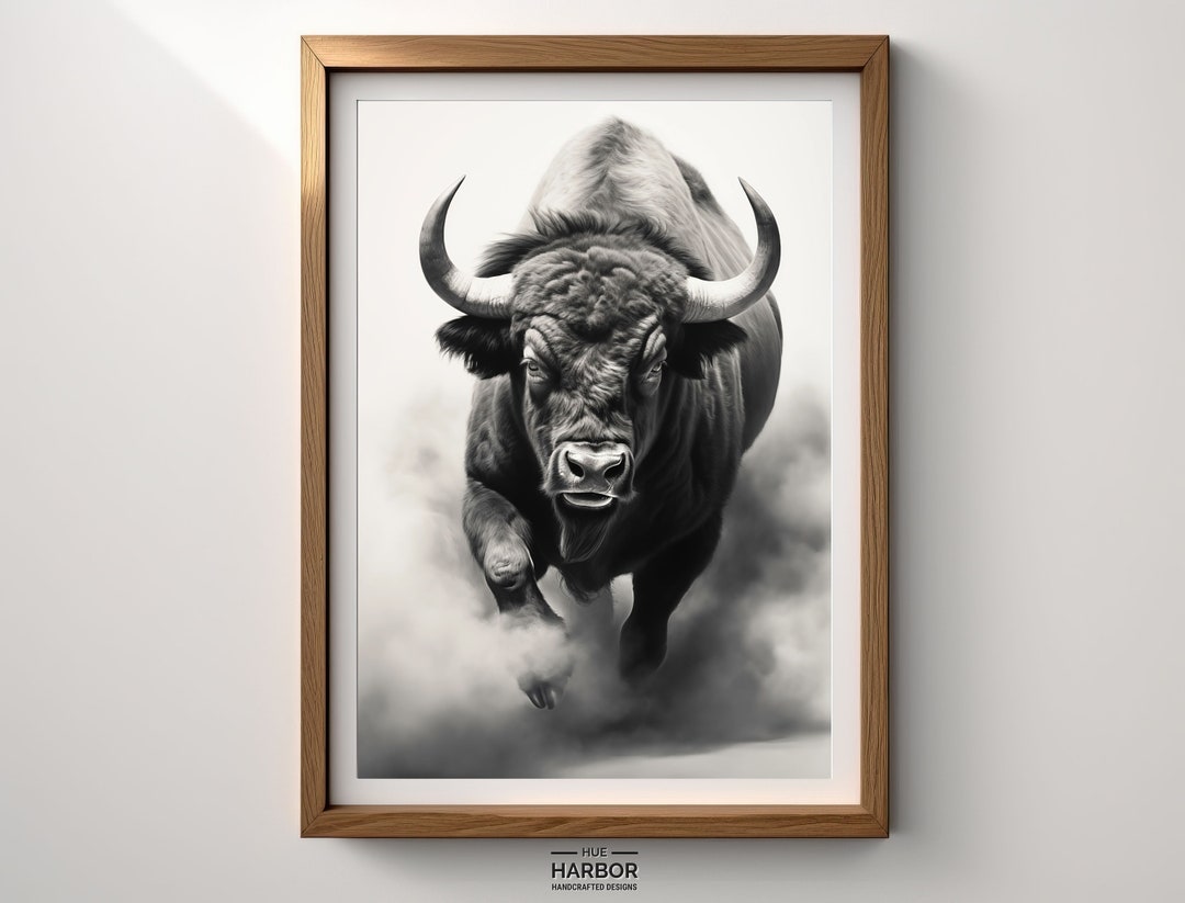 Stunning Photography Bull Digital Image in High Resolution Quality ...