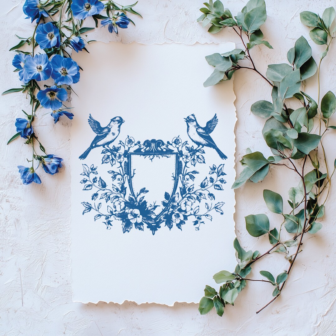 Wedding Crest, Editable Monogram, Monogram Svg, Png, Vintage Wedding ...