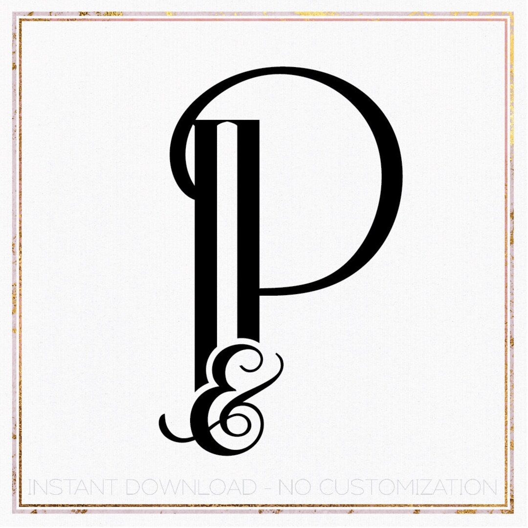 Minimalist Wedding Logo, Couples Initials Monogram, Wedding Monogram ...