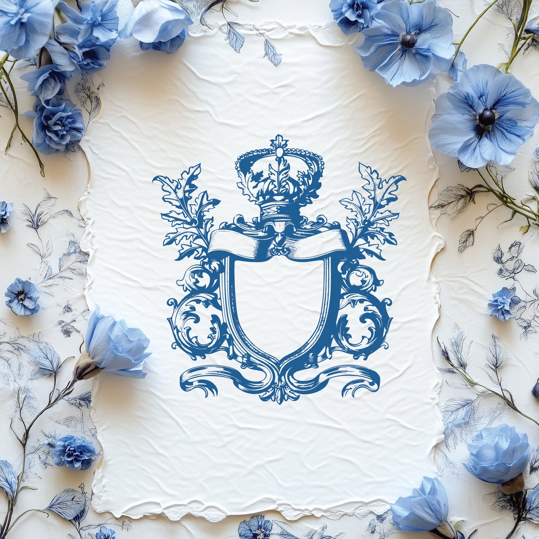 Wedding Crest, Editable Monogram, Monogram Svg, Png, Vintage Wedding ...