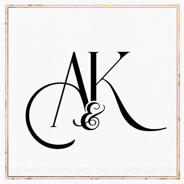 Wedding Monogram Design - Etsy