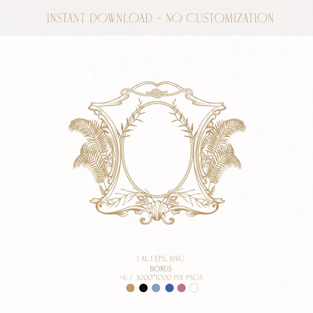 Wedding Monogram Beach Theme, Beach Themed Wedding Logo, Wedding ...