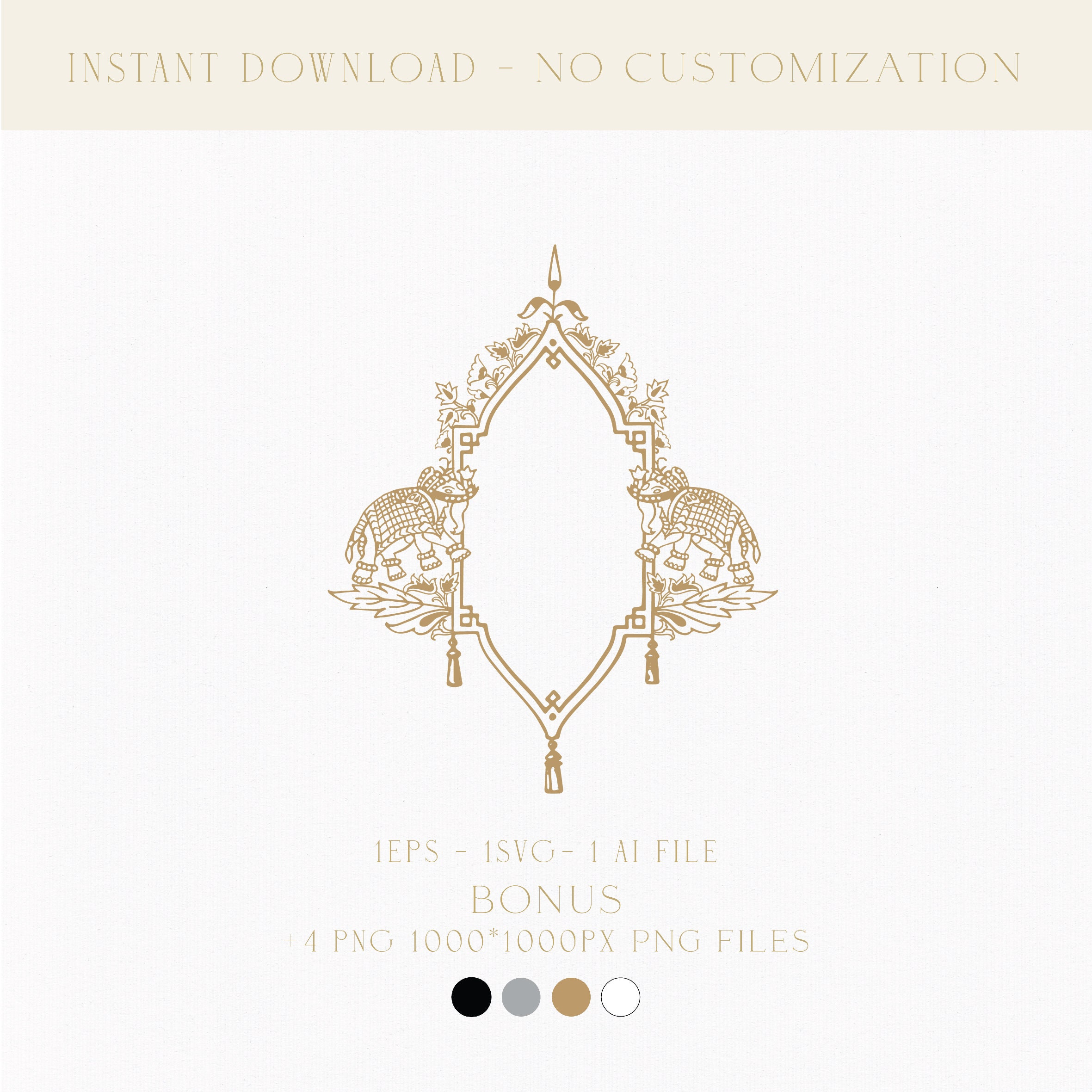 Indian Wedding Logo Design Samples