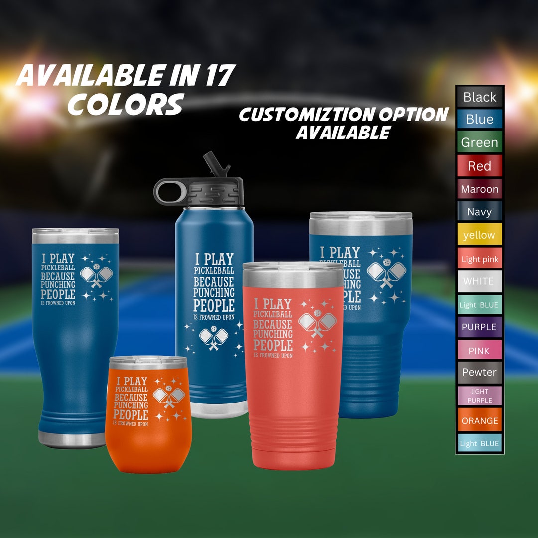 Pickleball Tumbler Pickleball Pickleball Cup Pickleball - Etsy