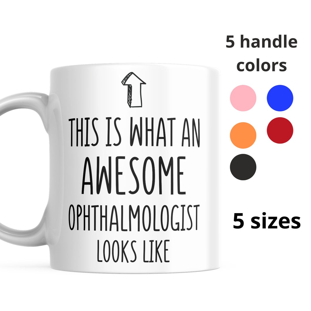 Coffee Mug, Eye Doctor, Optometry Student, Ophthalmology Gift ...