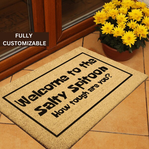 Spongebob Welcome Mat - Etsy