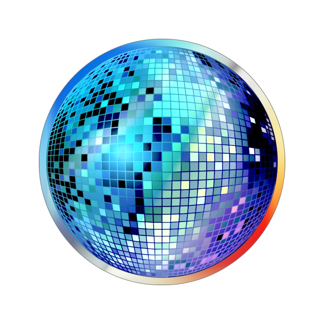 Disco Ball, Disco Ball Sticker, Disco Ball Stickers, Funny Stickers ...