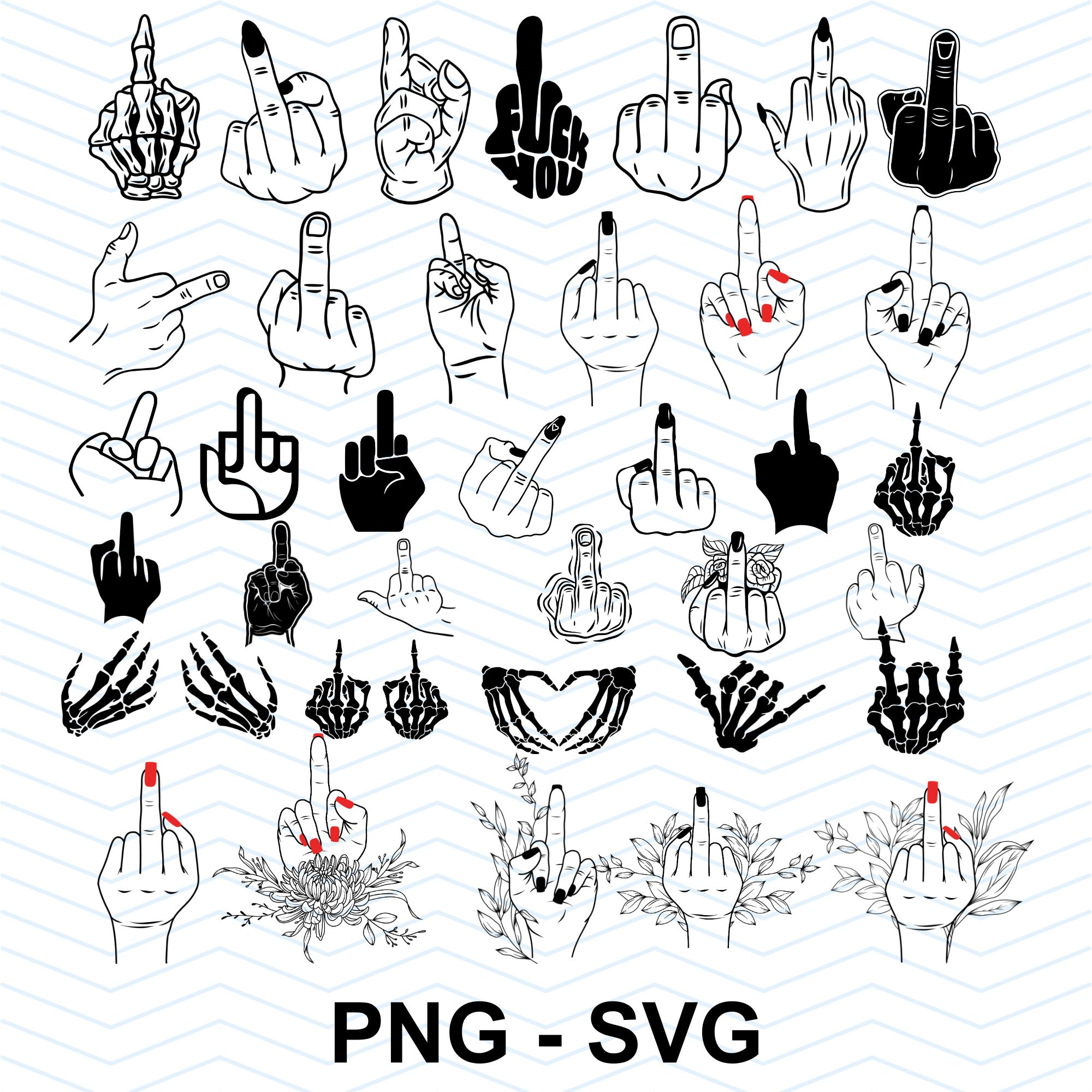 Cricut Svg Middle Finger Svg Fuck Off Svg Best Middle Finger Png