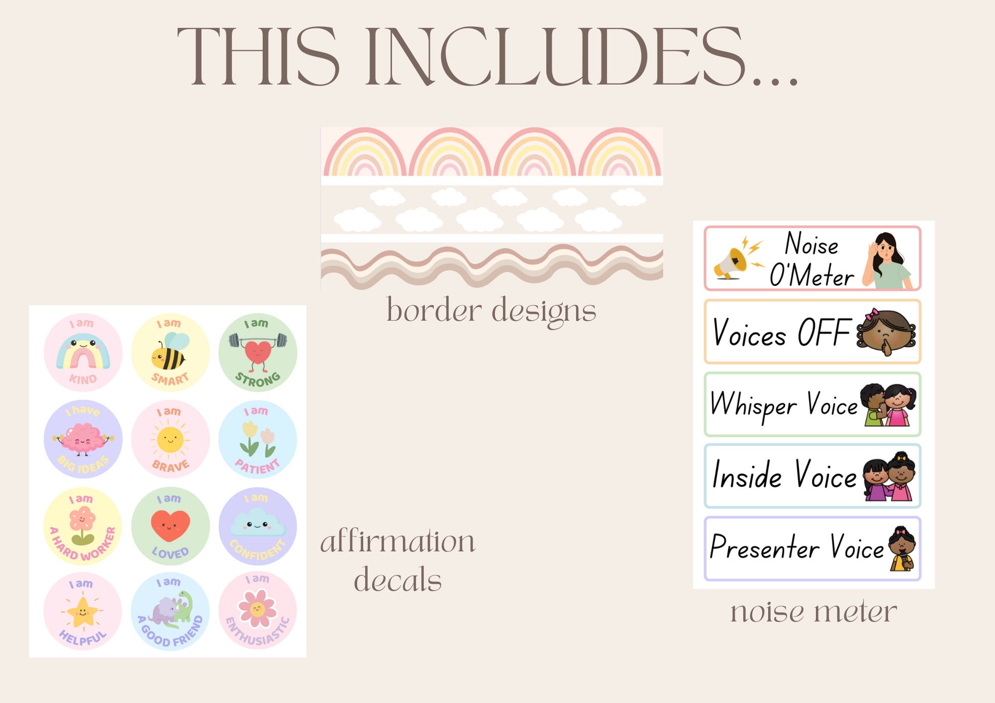 Classroom Essentials Starter Pack - Etsy