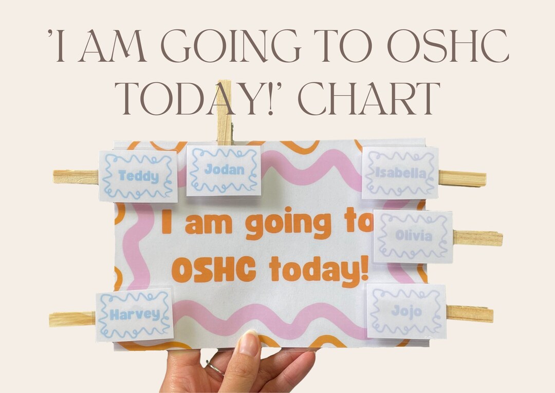 OSHC Classroom Chart - Etsy