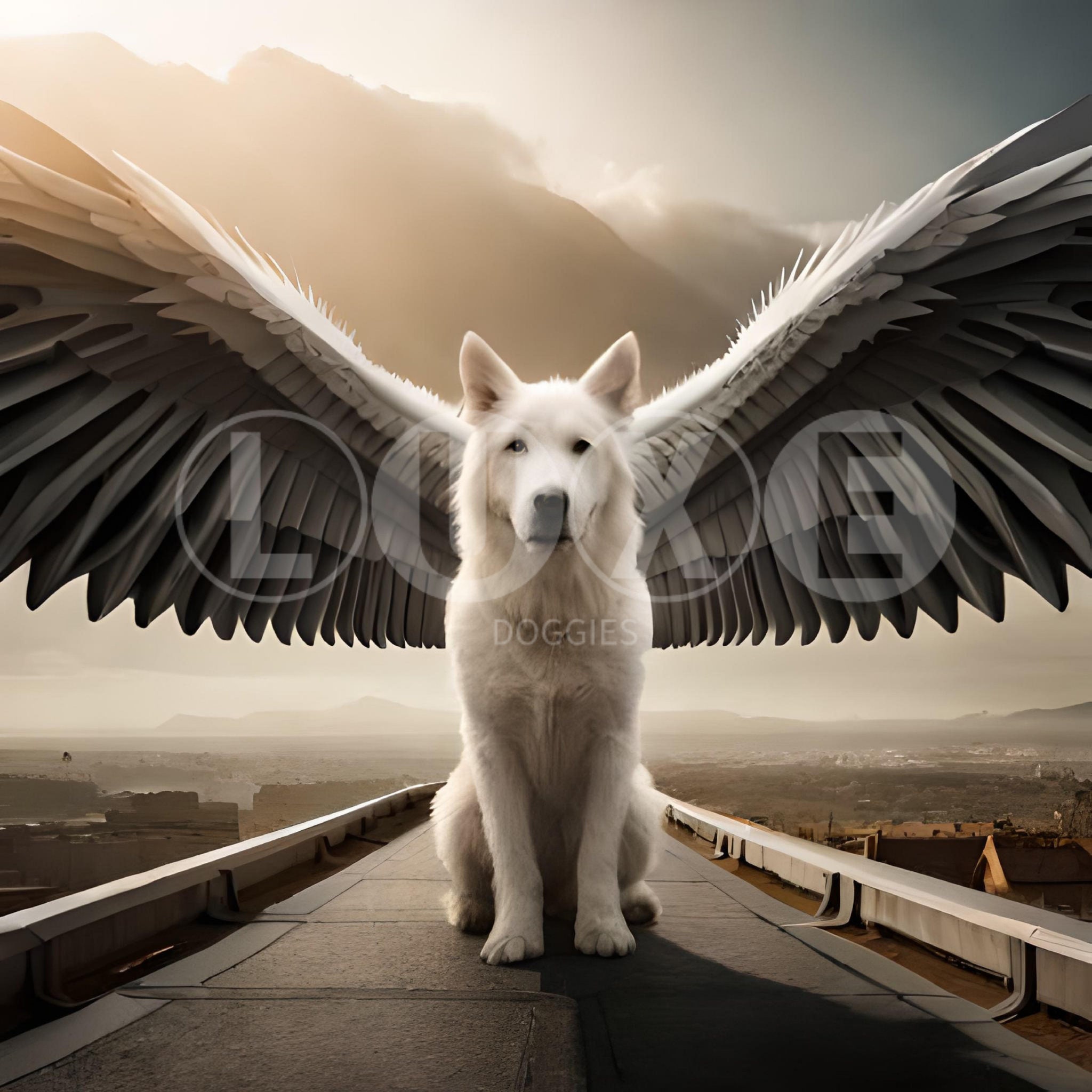 Dog Graphic Bundle, Angel Dog Wings Png Svg, Cute Dog Puppy Animal ...