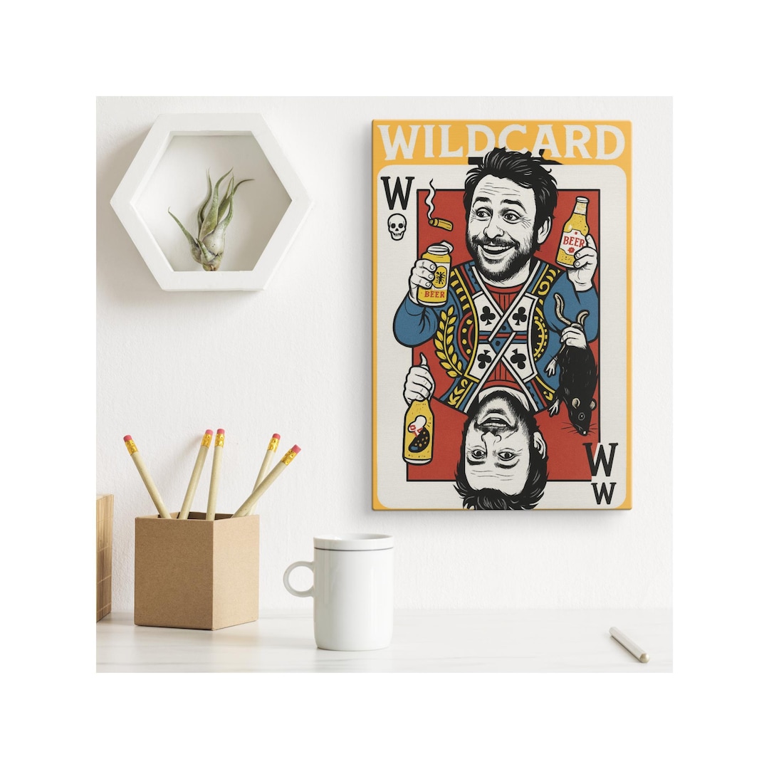 Charlie Kelly Wildcard Wall Art It’s Always Sunny in Philadelphia - Etsy