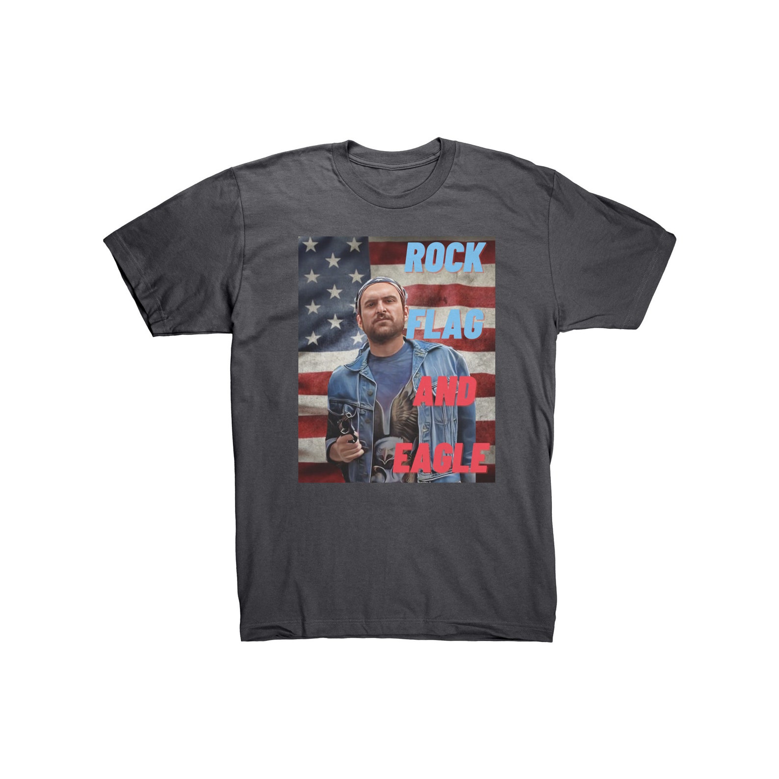 Rock Flag & Eagle - Etsy UK