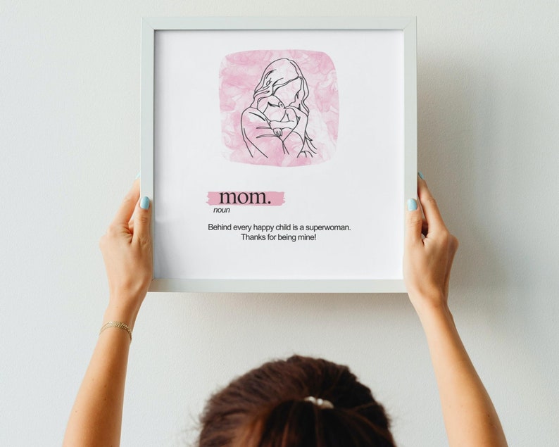 Mom Mum Mama Dictionary Definition Mothers Day Personalised - Etsy