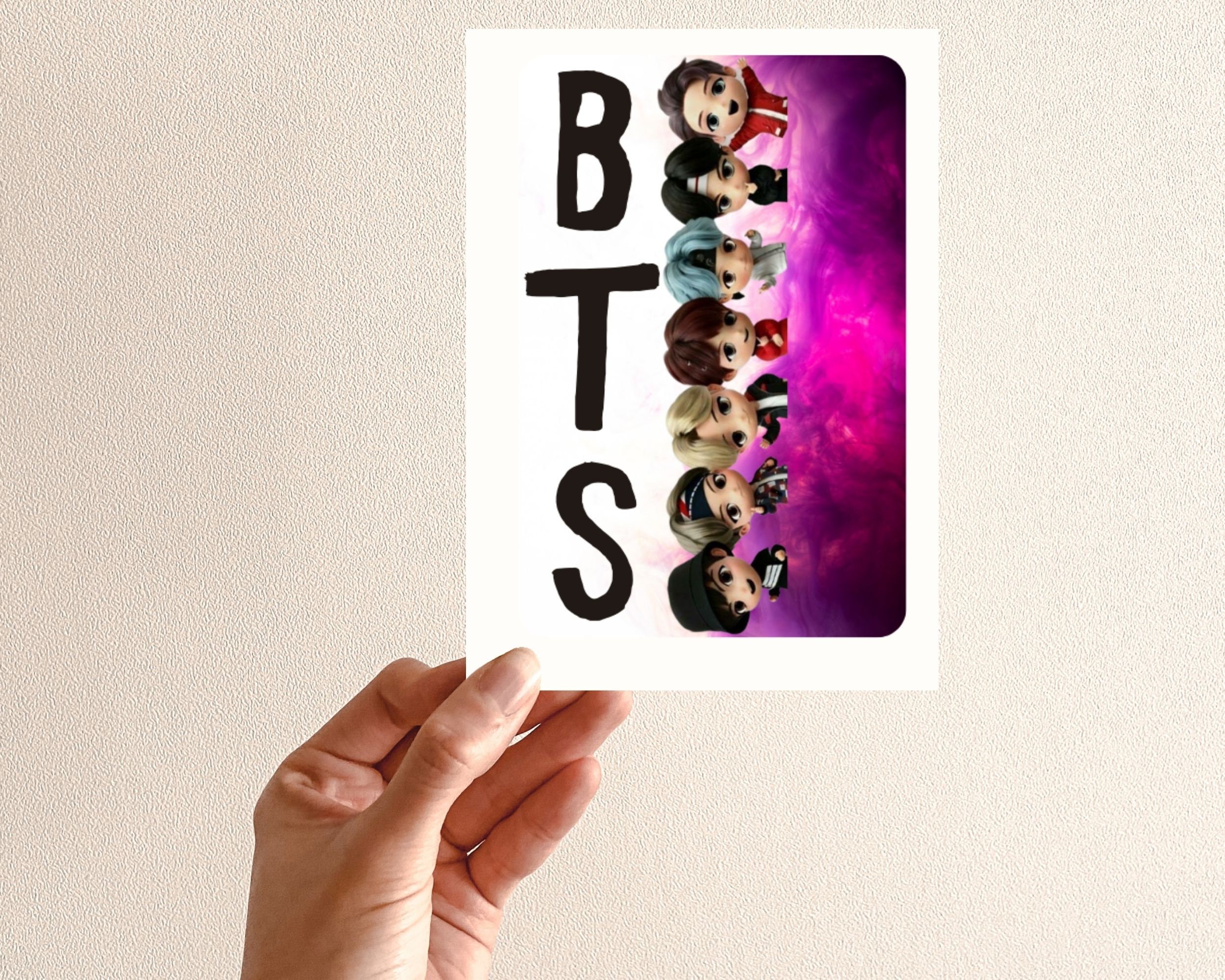 BTS Digital Stickers/ Printable Sticker BTS / BTS Logo / Kpop - Etsy