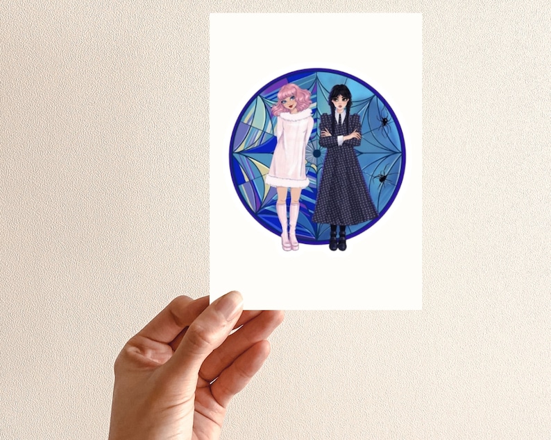 Wednesday Digital Stickers/ Printable Sticker /wednesday Logo ...