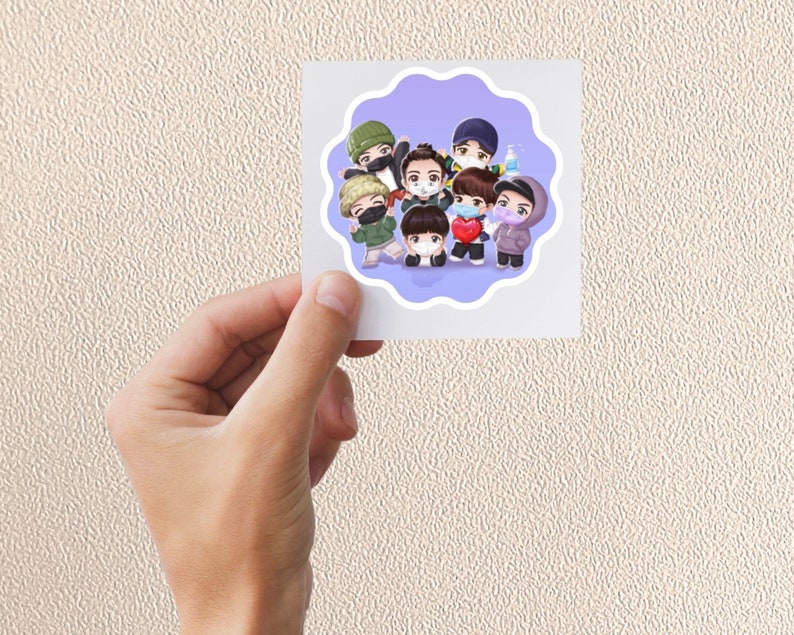 BTS Digital Stickers/ Printable Sticker BTS / BTS Logo / Kpop Stickers ...