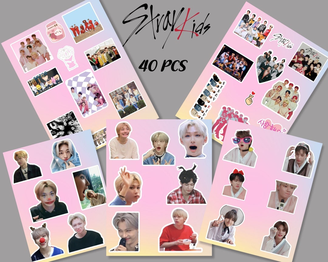 Stray Kids Stickers/ Printable Sticker Stray Kids Skzoo / Stray Kids ...