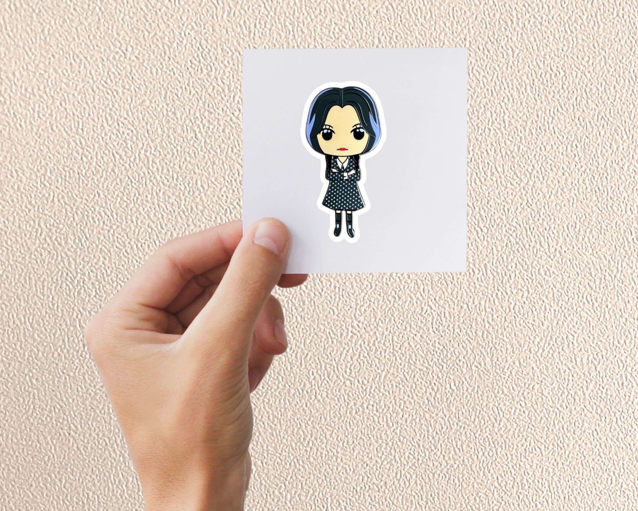 Wednesday Digital Stickers/ Printable Sticker /wednesday Logo ...