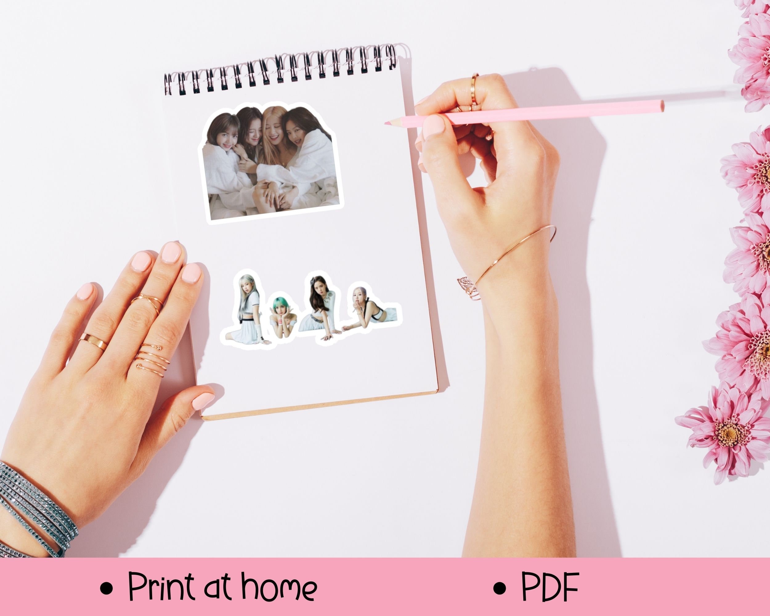 Blackpink Digital Stickers/ Printable Sticker /blackpink Logo ...